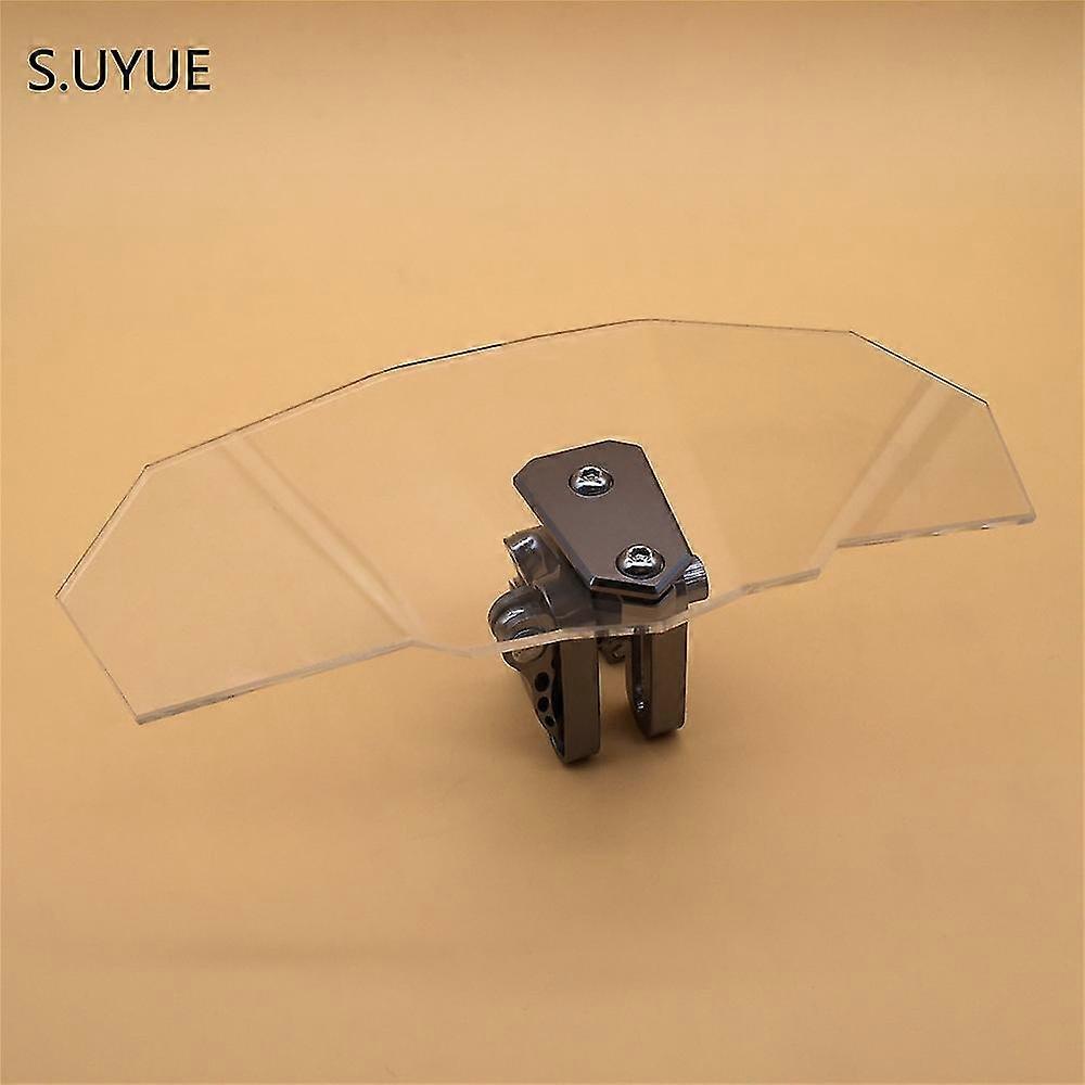 Exquisite Motorcycle Risen Windshield Windscreen Bracket Set Screen ...