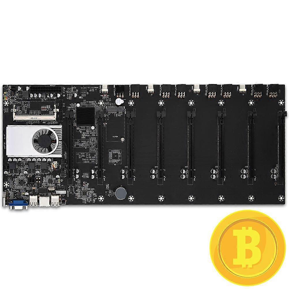 8 Graphics Card Slots Mining Motherboard Low Power Mining Machine ...
