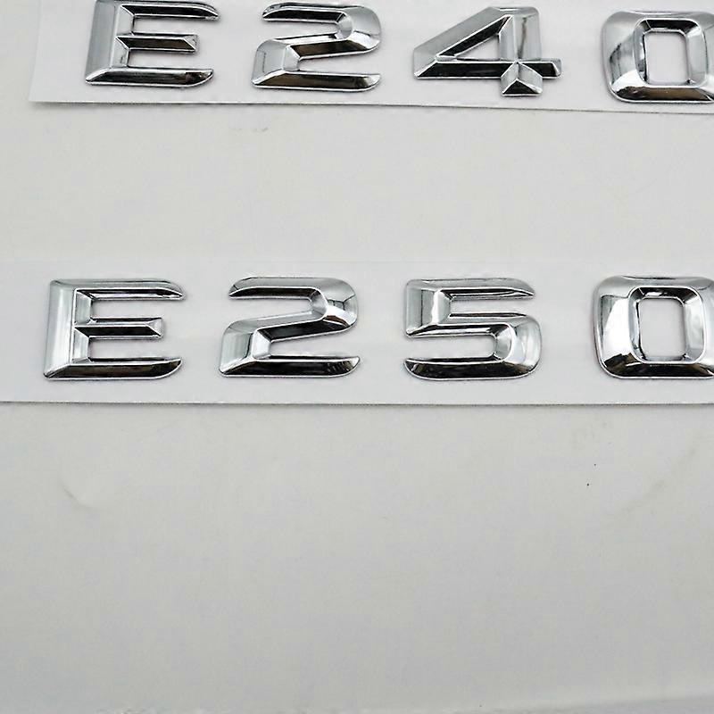 For W124 W211 E-CLASS E63 E200 E220 E240 E250 E280 E420 E430 E450 E550 Trunk Rear Emblem Badge ...