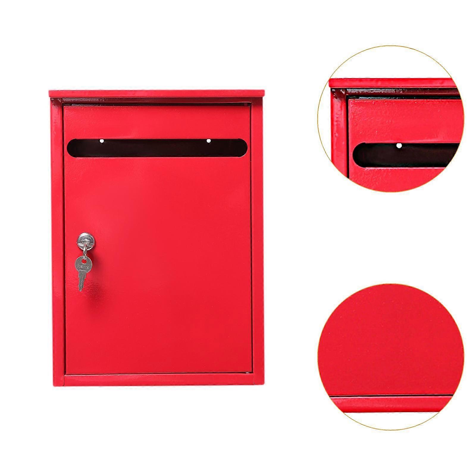 Wall Mount Mailbox Entryway Gate Commercial Rural Villa Area Outdoor ...