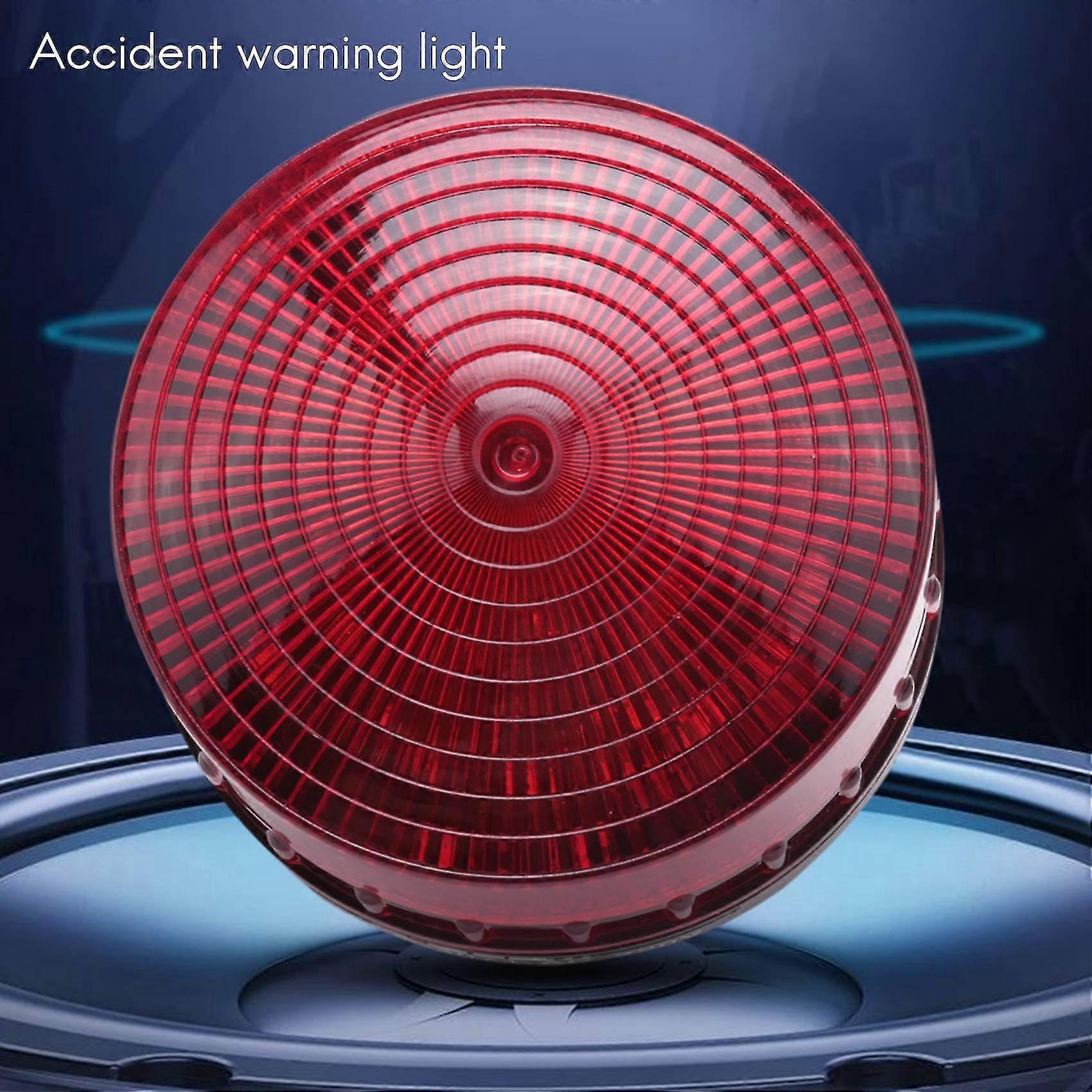 Ac 220v Industrial Led Flash Strobe Light Accident Warning Lamp Red Lte ...