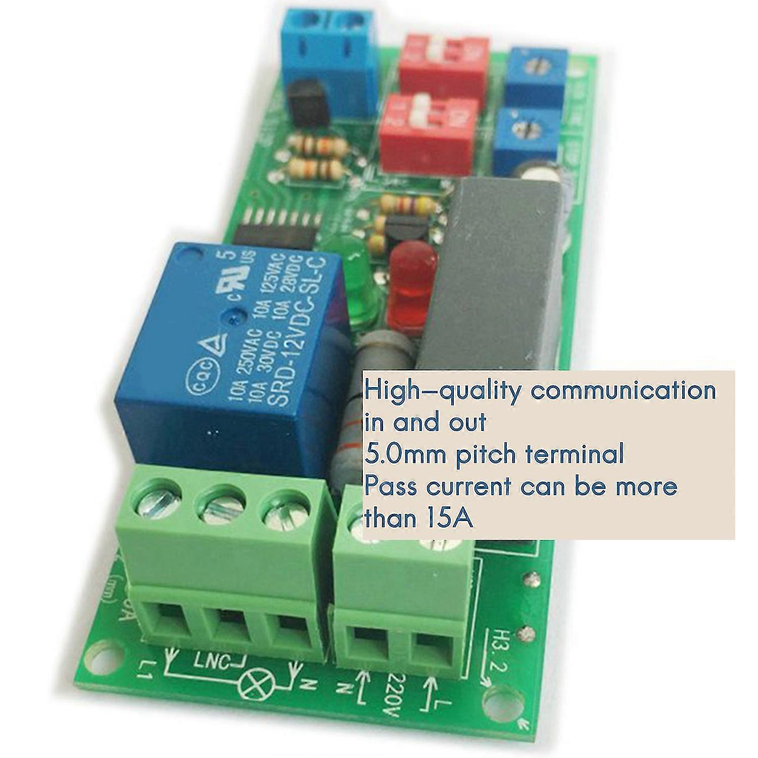 Dual Time Adjustable Cycle Delay Timing Relay Repeat On Off Switch Infinite Loop Timer Module ...