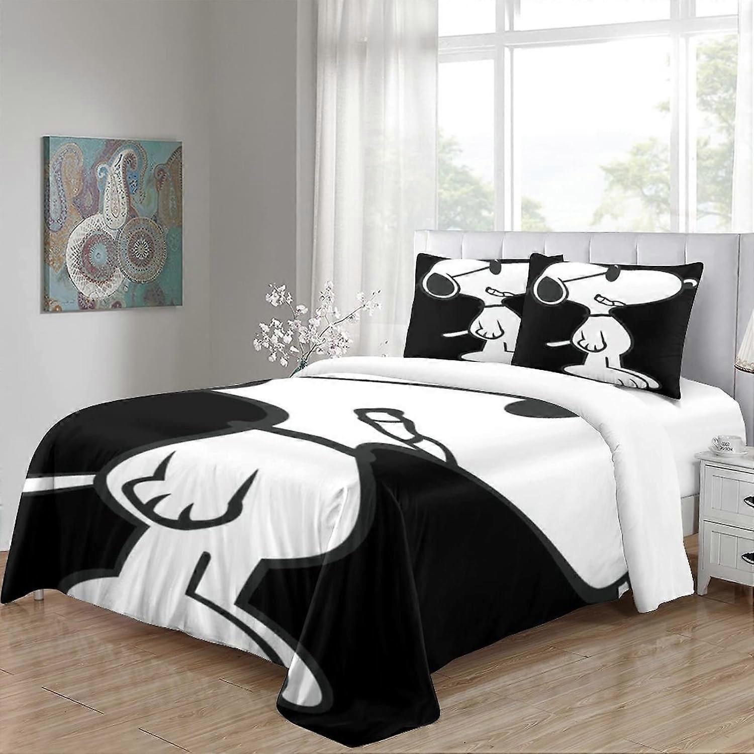 Snoopy - Bedding Set Pieces - Duvet Cover with Cartoon Theme Animated ...