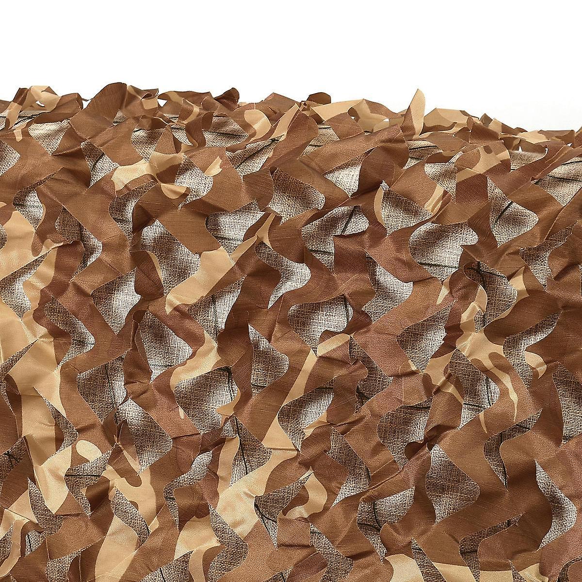 Outdoor camping woodland leaves desert camouflage net tactical double ...