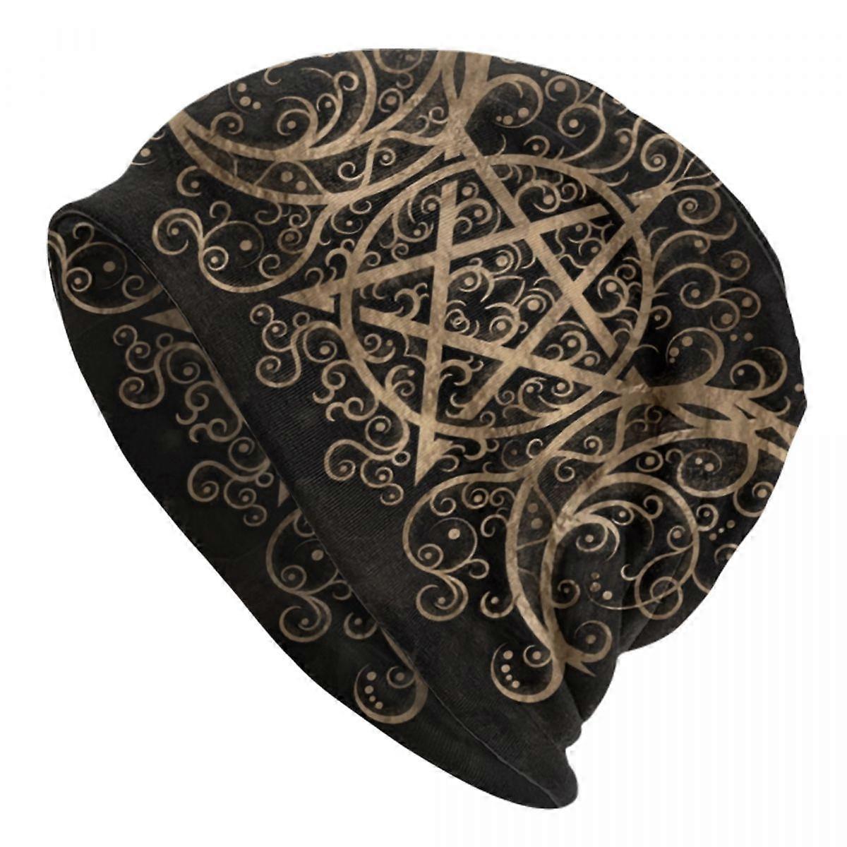 Triple Moon Goddess Skullies Beanies Caps Unisex Winter Warm Knitted ...