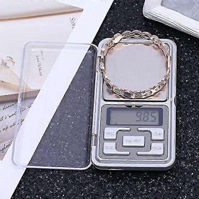 Electronic Scale, Pocket Scale, 500g/0.01g Mini Digital Pocket Scale for Jewelry/Tea/Yeast ...