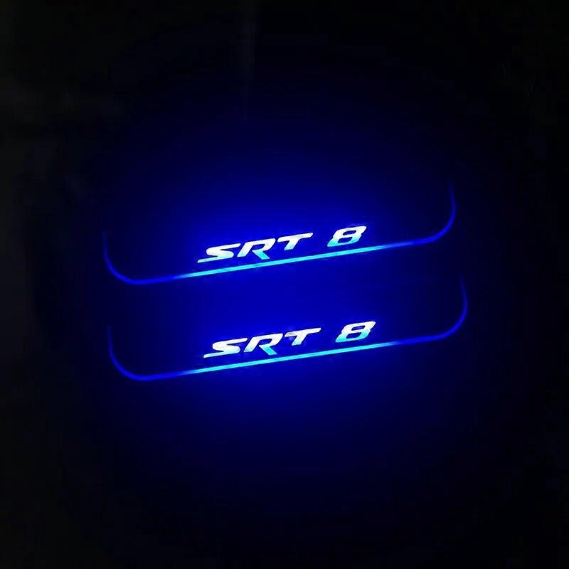 Trim Pedal LED Car Door Sill Scuff Plate Pathway Dynamic Streamer ...