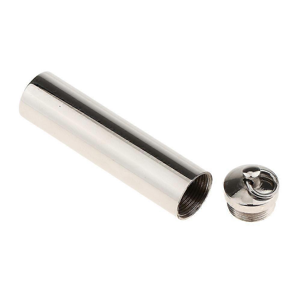 Stainless Steel Capsule Pendant Urn Ash Memorial Keepsake Diy Pendant ...