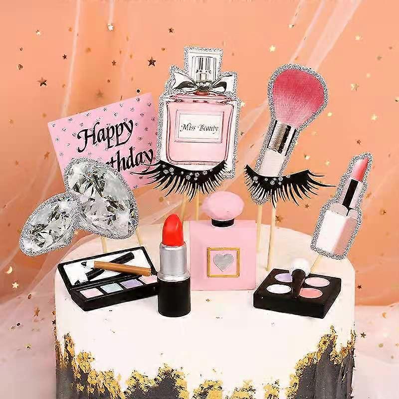 Red High Heels Lady Happy Birthday Acrylic Cake Topper Wedding Girls ...