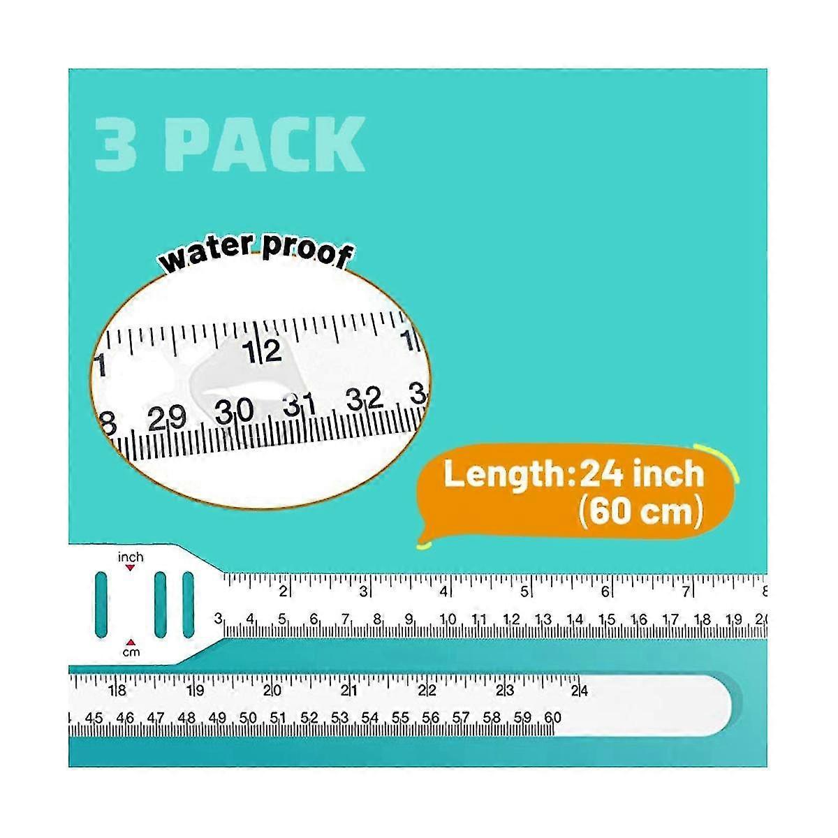 3-Pack Width Measurer to Measure Circumference of Cups, Mugs, Glass ...