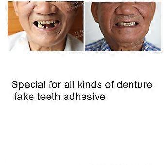 Dental Denture Oral False Fake Teeth Smile Veneers Paste Braces ...