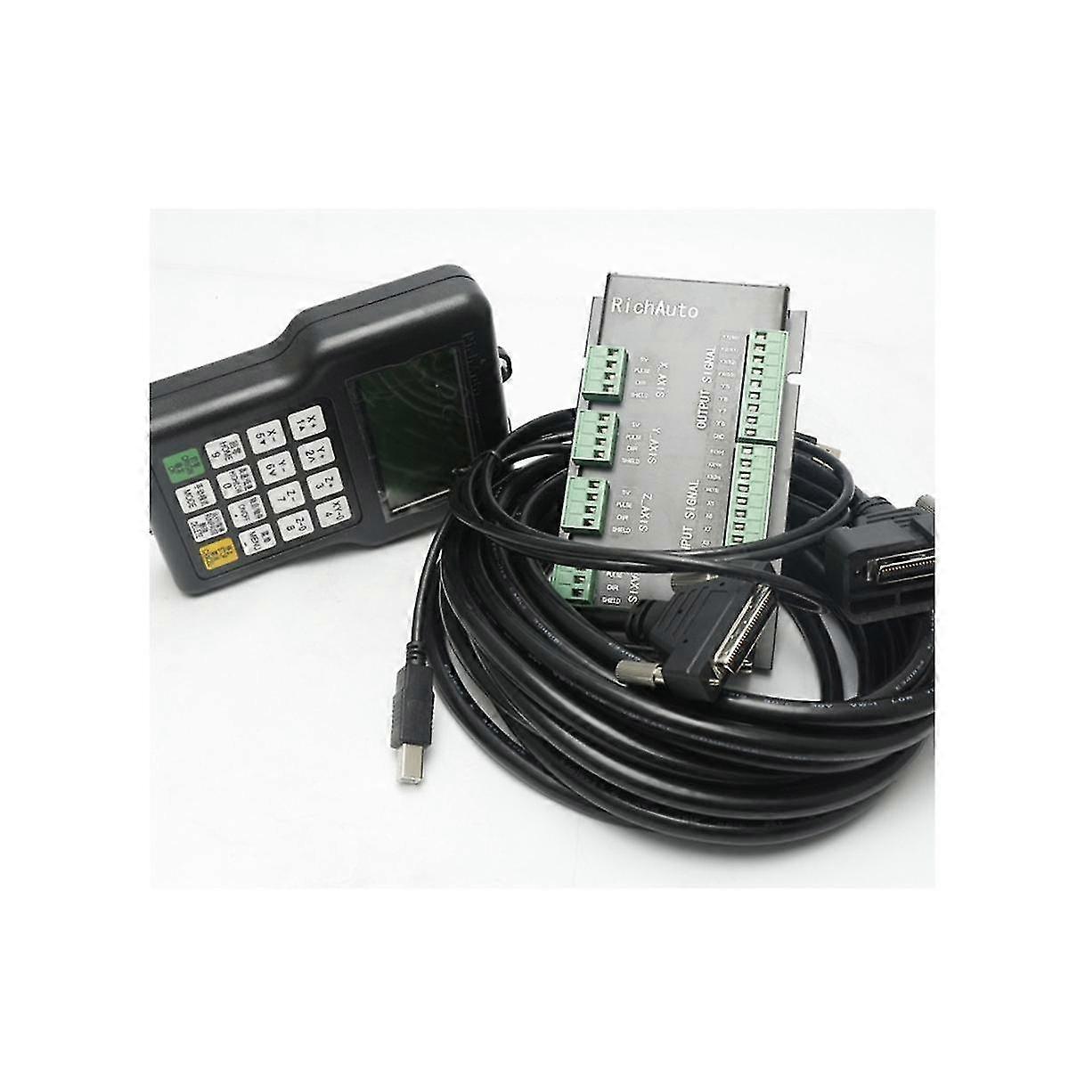 For Richauto Dsp A11 Cnc Controller A11s A11e A11c 3 Axis Motion Controller Remote For Cnc ...