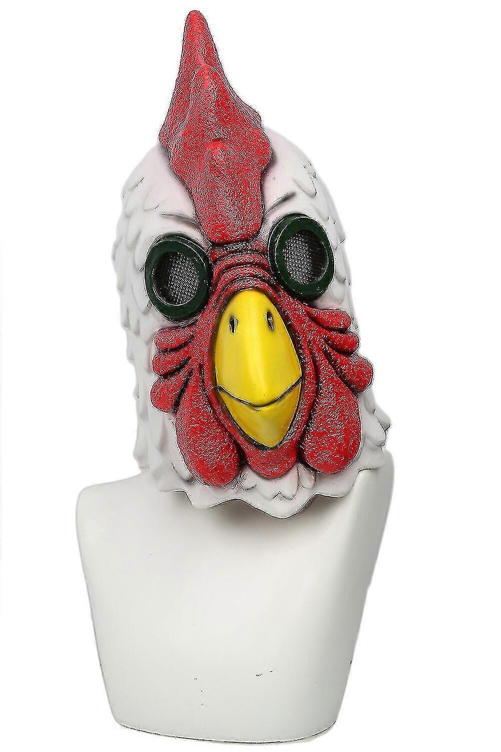 Richard Rooster Mask Hotline Miami Game Cosplay Prop Latex Halloween ...