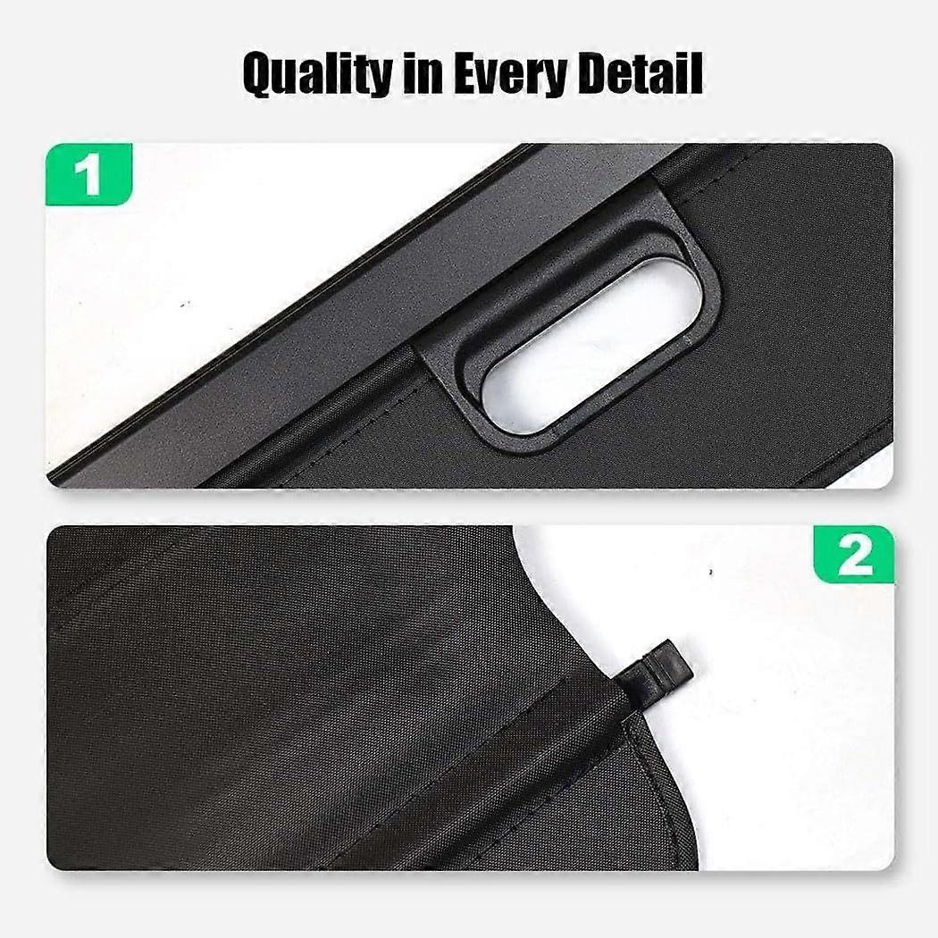 YiiLi Car Retractable Trunk Parcel Shelf for Mitsubishi Outlander 2007 ...