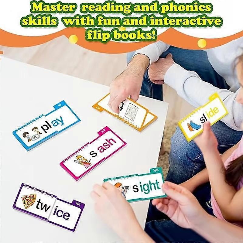 Reading Flip Book 30 Read and Rhyme Flip Books Word Family Flip Books ...
