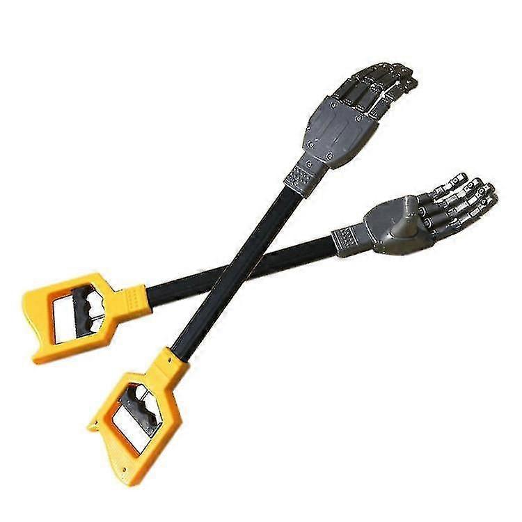 Plastic Robot Claw Hand Grabber Grabbing Stick Kid Boy Toy Hand Wrist ...