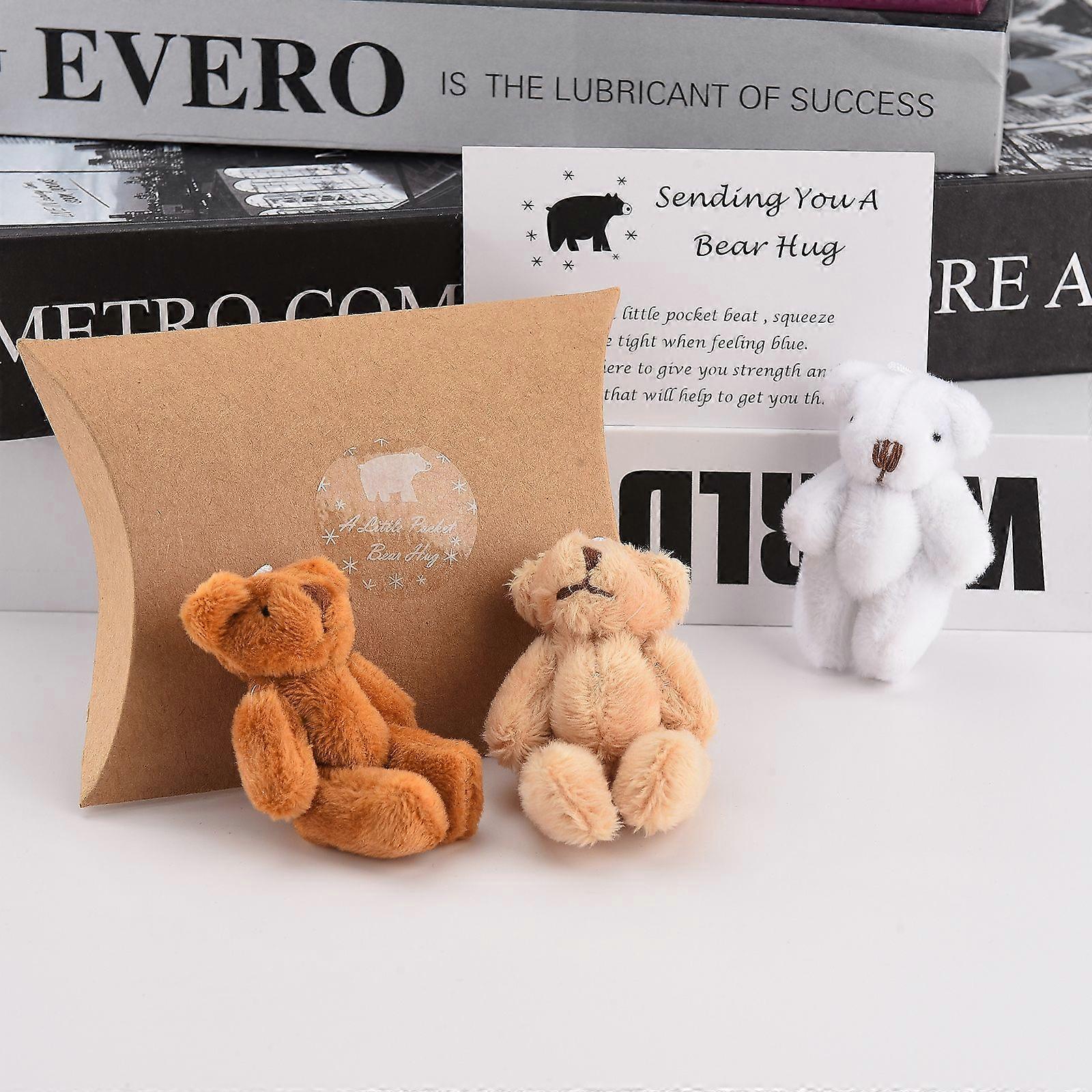 Plush bear hands and feet can be moved creative hanging ornaments ...