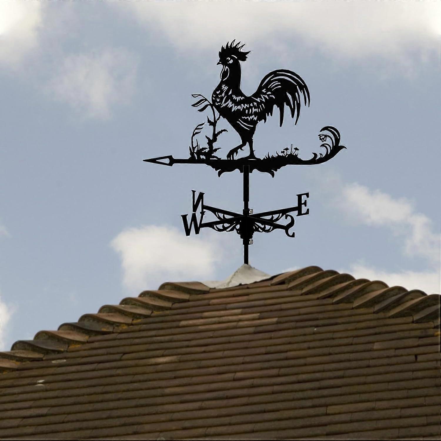 Stainless Steel Weather Vane with Roof Mount, Metal Animal Weathervanes ...
