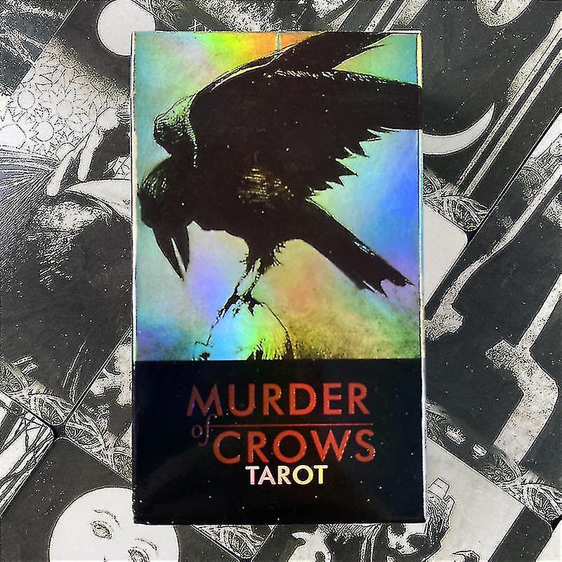 Murder Of Crows Tarot Card For Divination English Version Tarot Deck ...