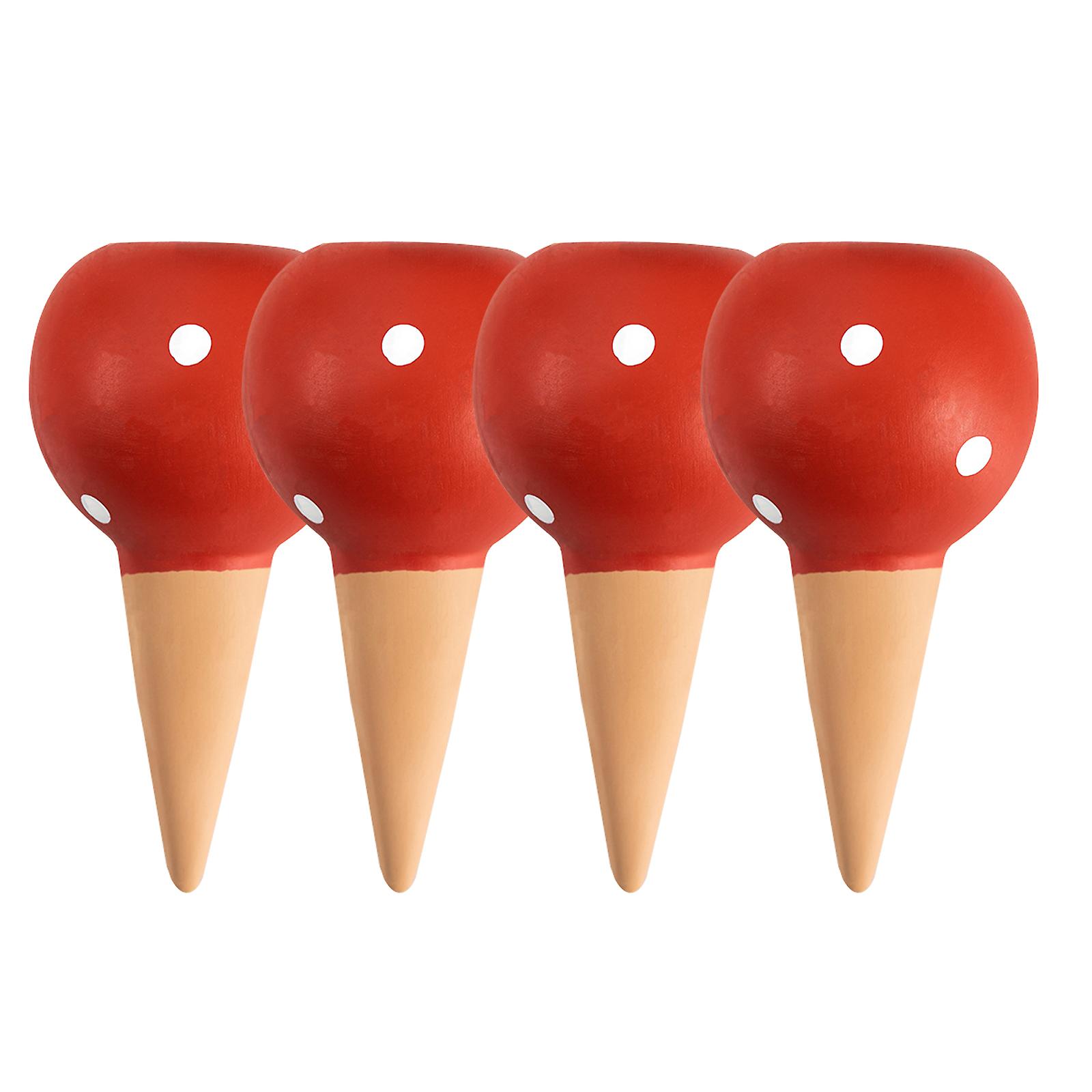 Self Watering Spike Plant Watering Balls Irrigation Clay Waterer Garden ...