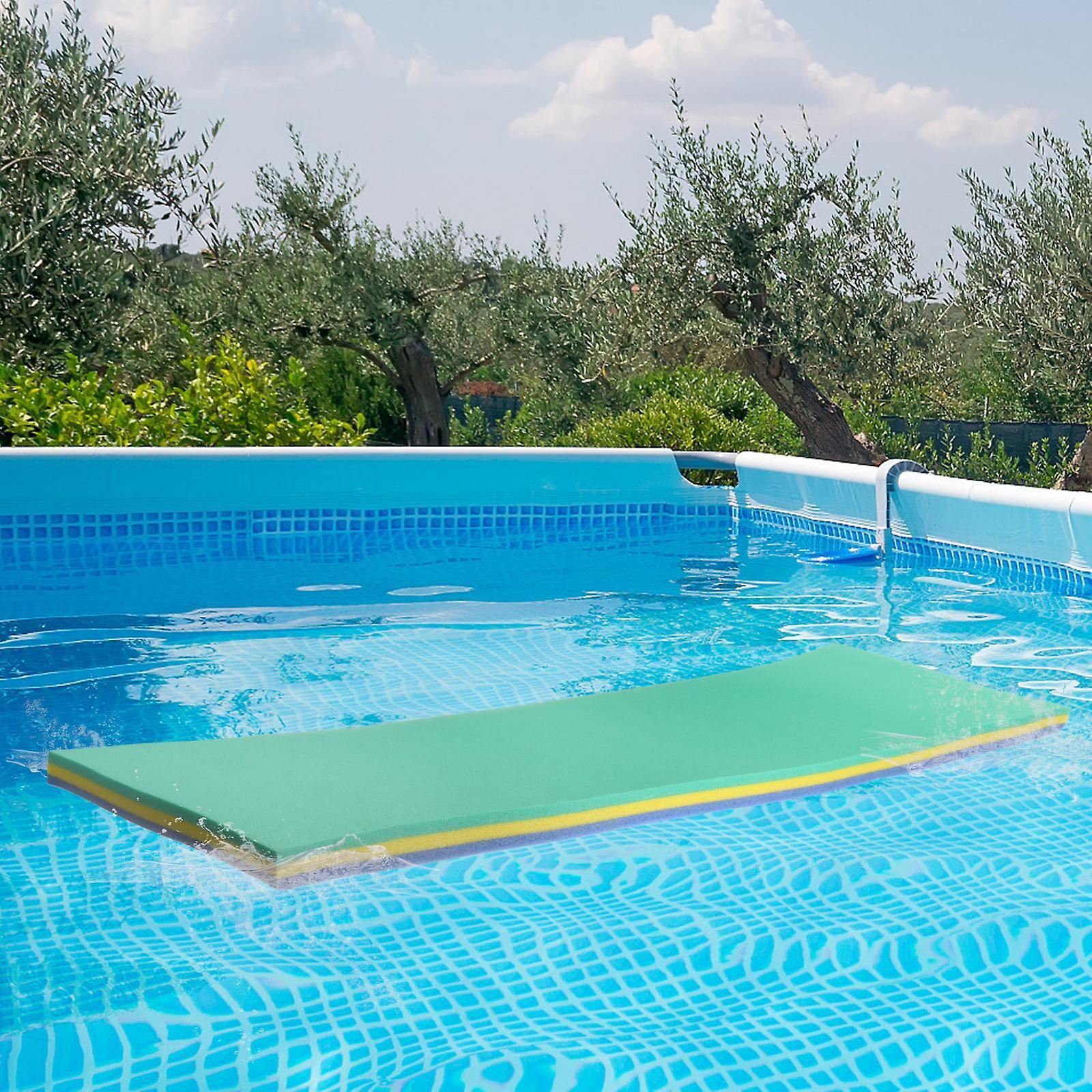 3 Layers Water Float Mat Unsinkable Water Blanket Swim Mat Foam ...