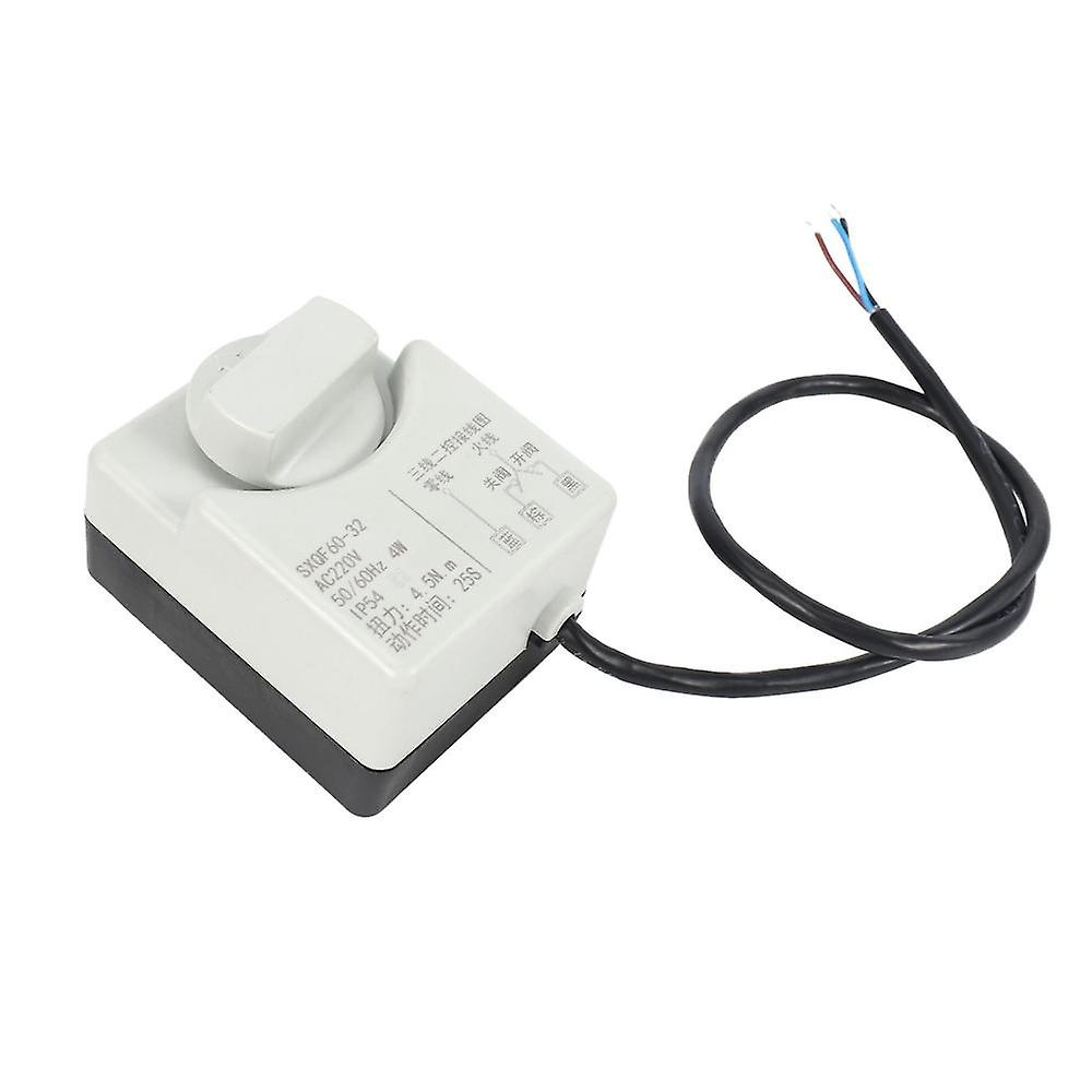 Ac220v Dn25 2 Way 3 Wires Motorized Ball Valve Electric Actuator With Manual Switch | Fruugo SE