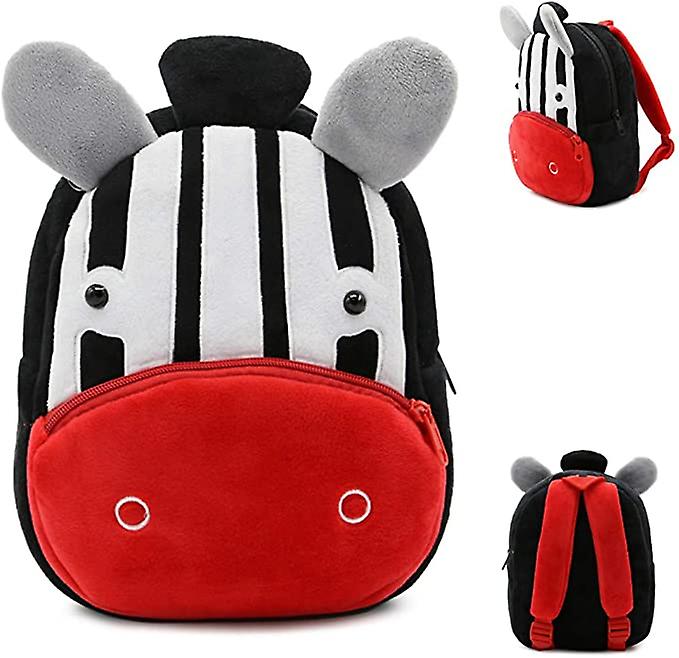 Toddler Backpack Zoo Animals Backpacks Cute Plush Bag Cartoon Preschool ...