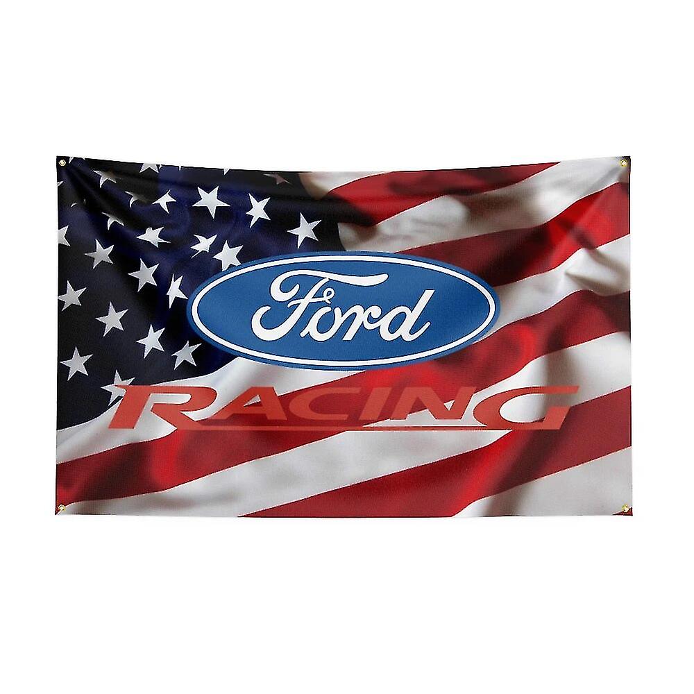 3X5 kaki Ford Flag Polyester dicetak spanduk mobil untuk dekorasi ...