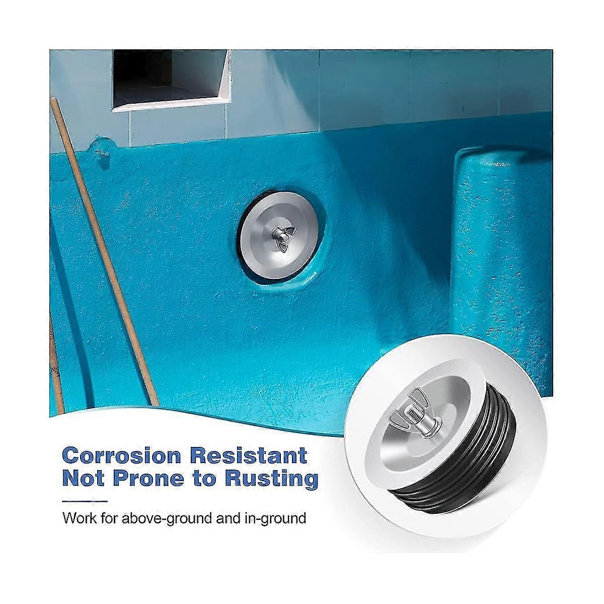 4In Steel Mechanical Test Plug,Sturdy Sewer Cleanout Cap with ...