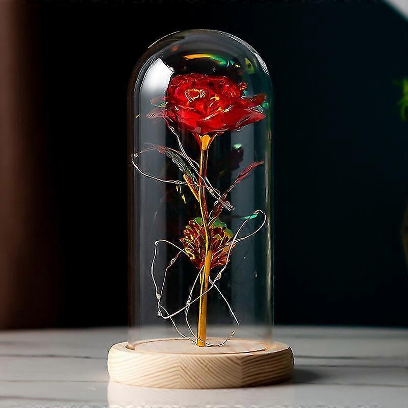 Beauty And The Beast Rose Forever Infinity Rose In Glass Dome Eternal ...
