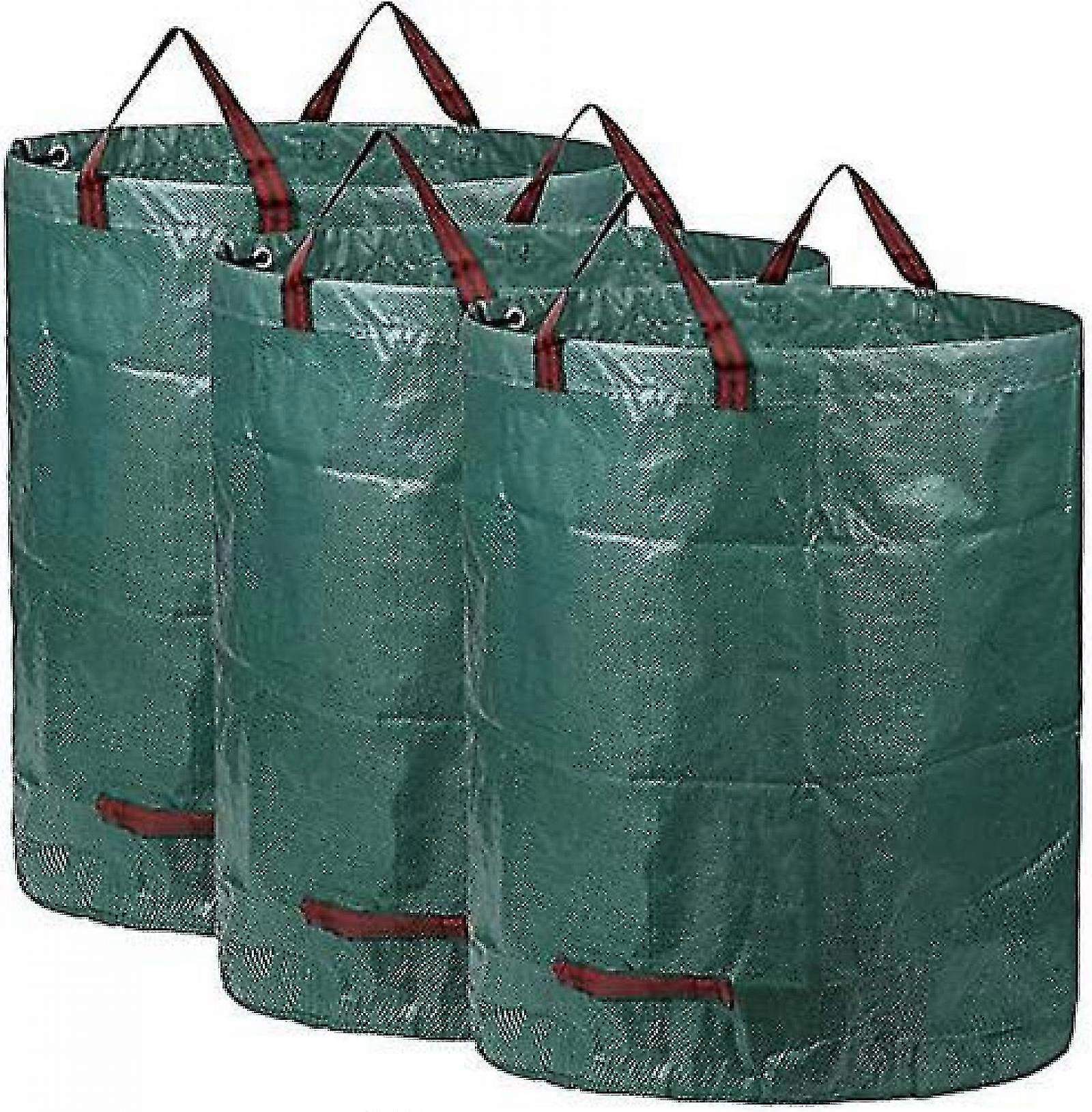 3* 300l Garden Waste Bags (h84 Cm, D67 Cm), Large Garden Bag With ...