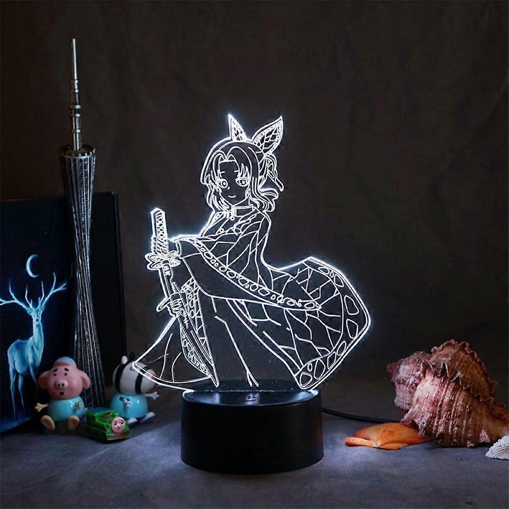 Wekity Anime Kimetsu No Nezuko Kamado Figure Led Night Lights for ...