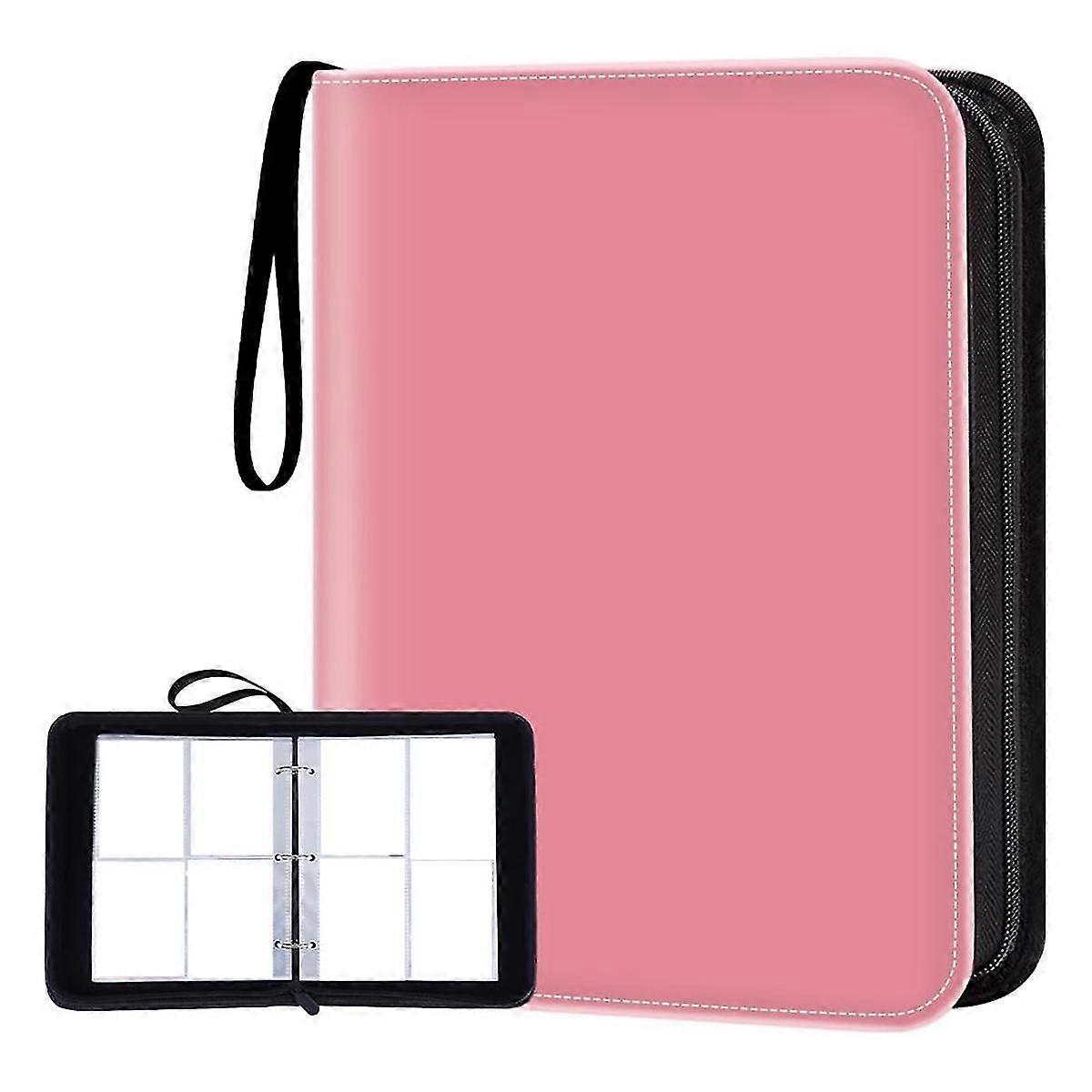 Photo Card Binder with 50 4 Pocket Card Pages, 400 Photo Card Holder ...