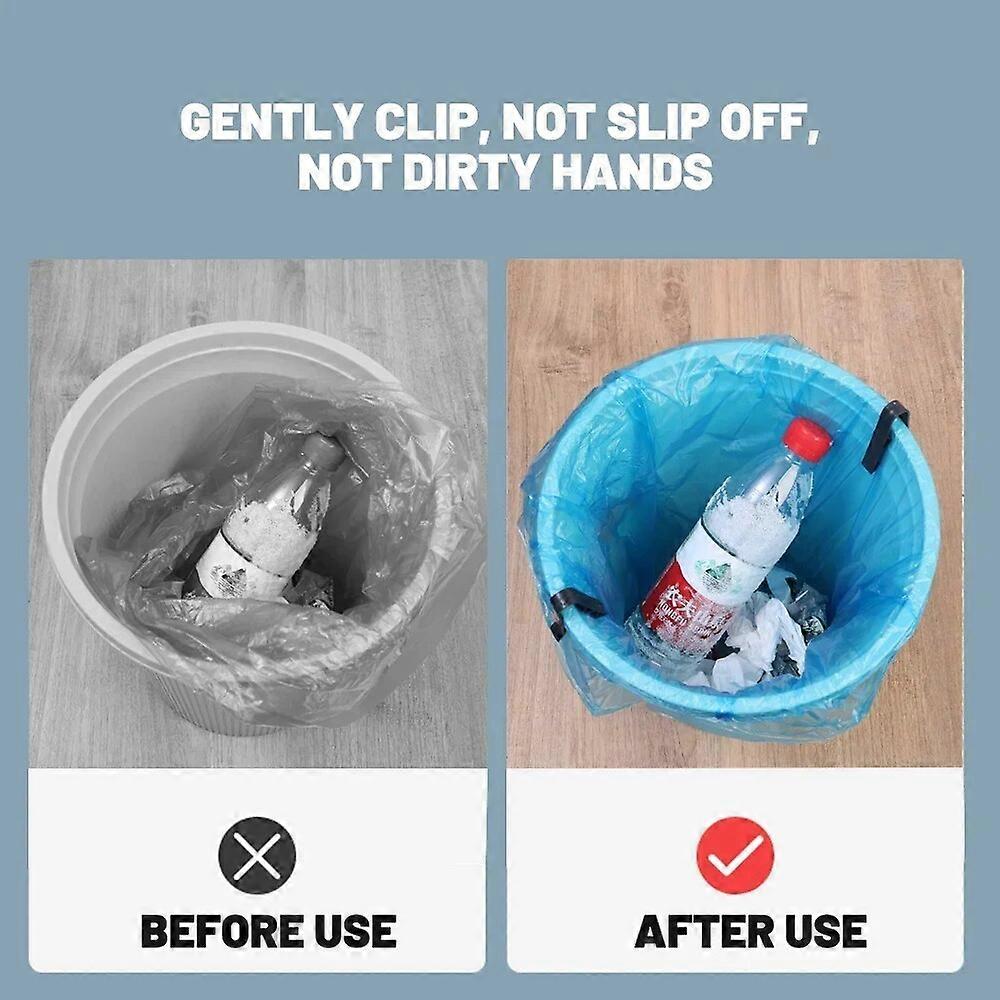 20/2pcs Garbage Can Fixed Clips Practical Rubbish Bag Anti-Slip Holder ...