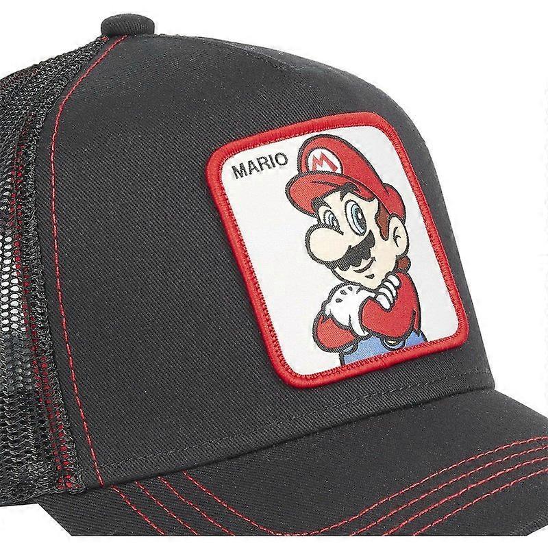 Mario Summer Trucker Hat Cartoon Super Mario Baseball Cap For Men And ...