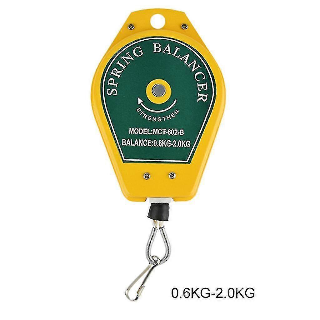 Durable Retractable Spring Balancer Steel Wire Rope Measuring Tool Hook ...