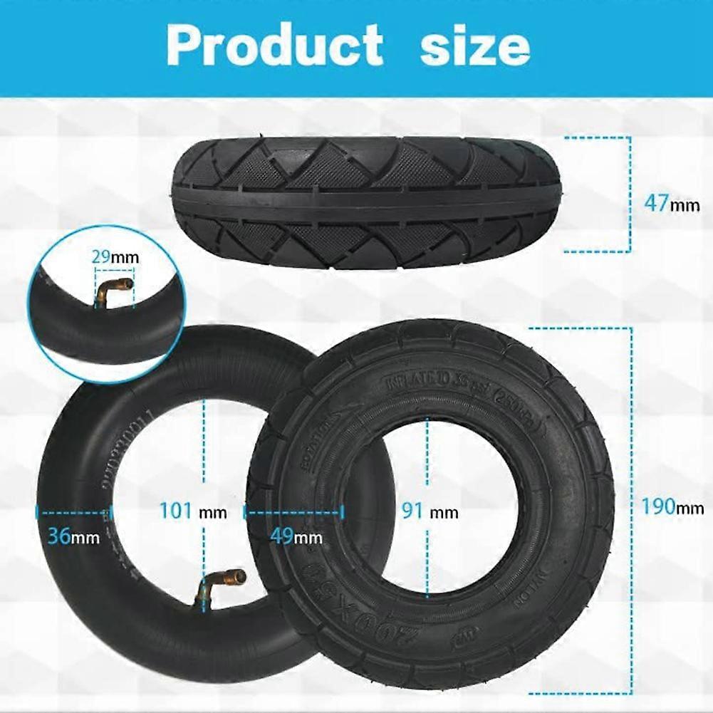 200X50 Tire&Inner Tube Set for E100,E150,E200,Power Core E100, 360,,EPunk,E-Scooter Tire | Fruugo UK