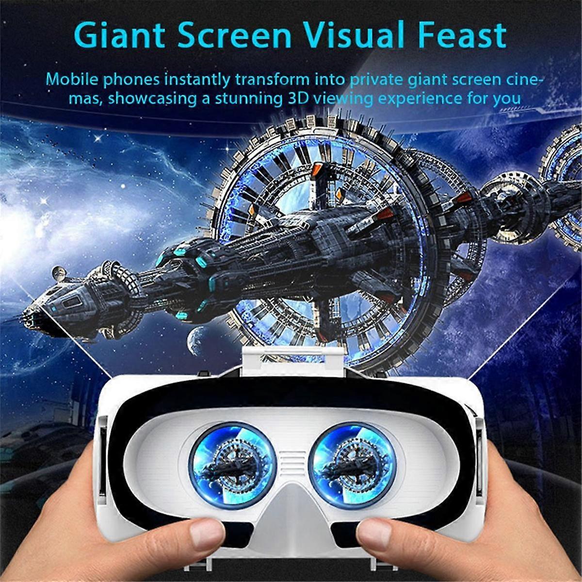 3D Virtual Reality Viar Goggles Headset Devices Smart Helmet Lenses for ...