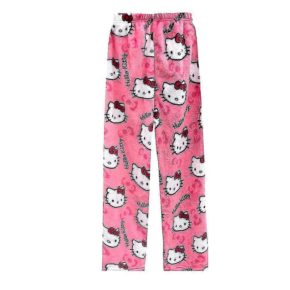 Hello Kitty Fuzzy Pajama Pants