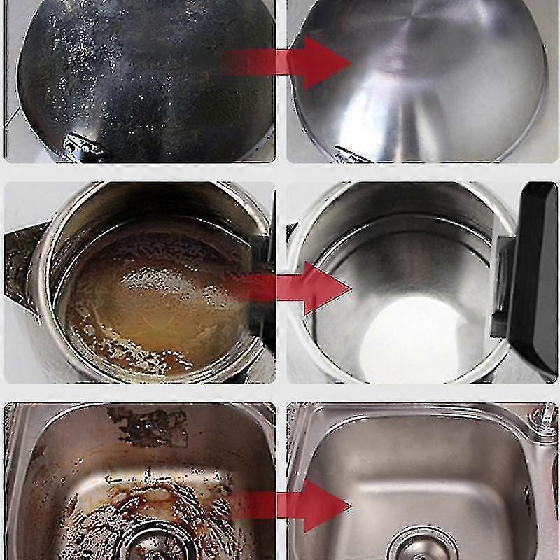 Stainless Steel Rust Remove Wax Powerful Remove Stain Tool For Kitchen ...