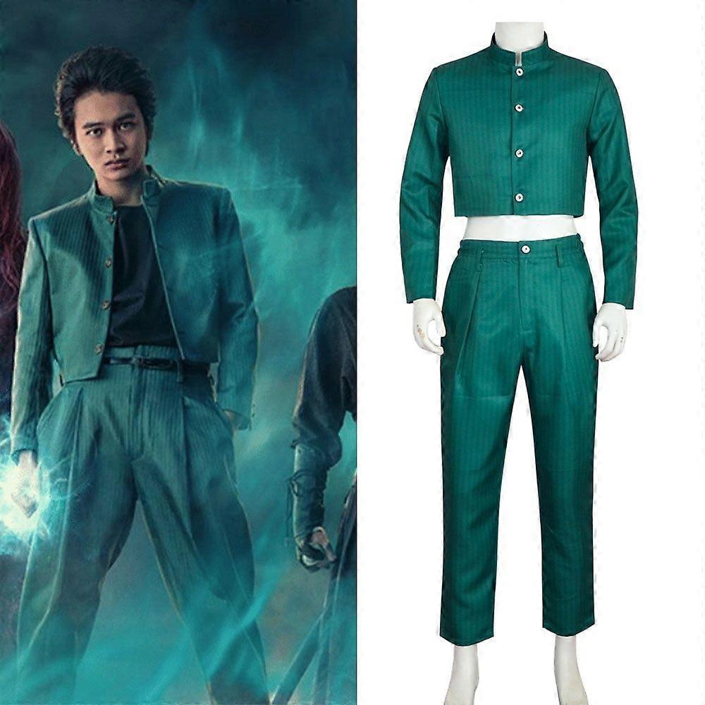Yu Yu Hakusho 2023 Yusuke Urameshi Cosplay Costume Ghost Fighter Takumi ...