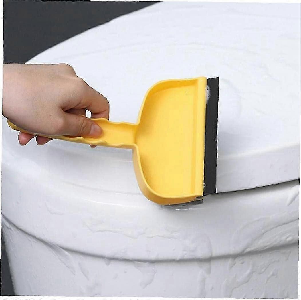 2 in 1 Window Scraper Cleaner with Sponge and Rubber Blade Professional ...