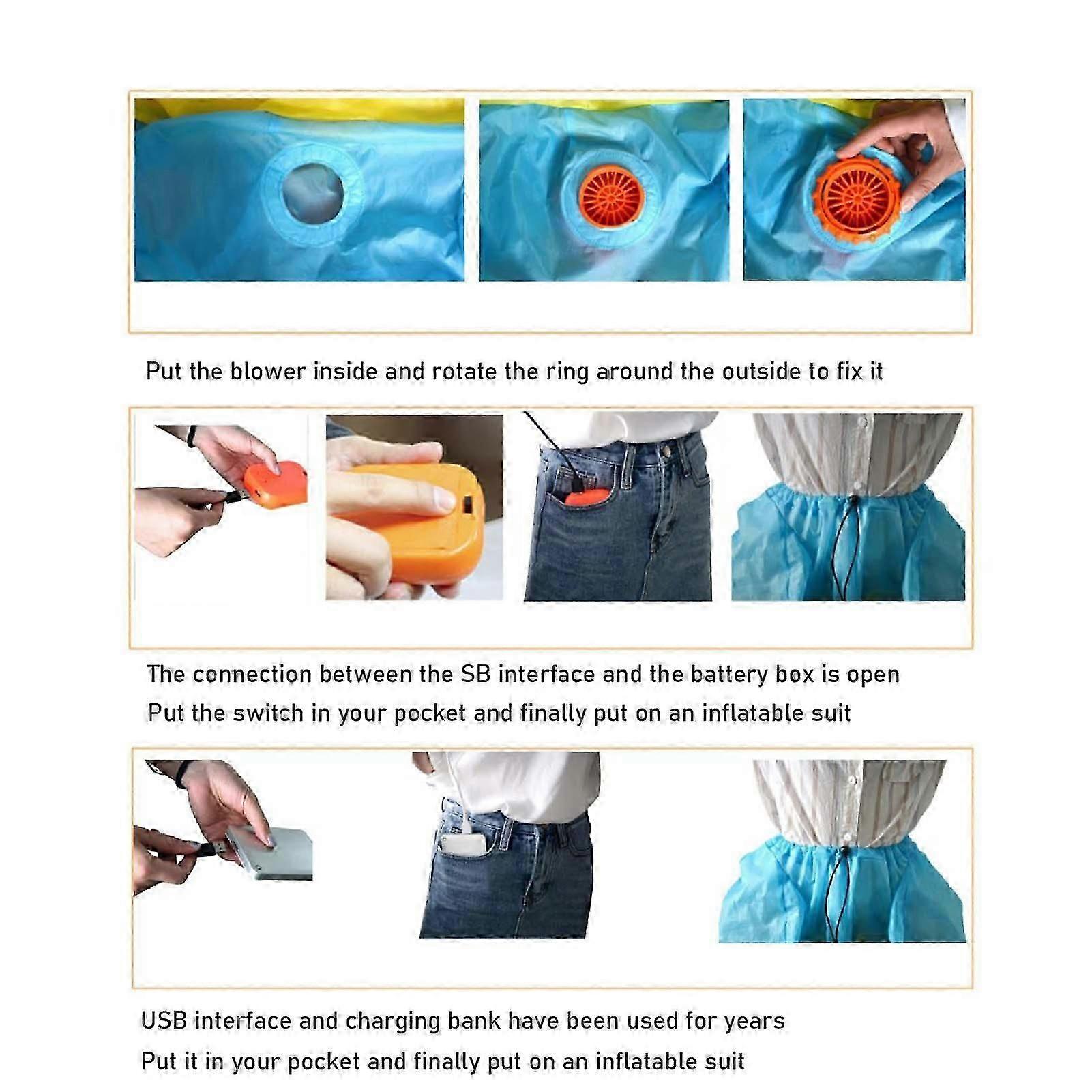 Funny Football Inflated Clothing for Adult Soccers Inflatable Cosplay ...