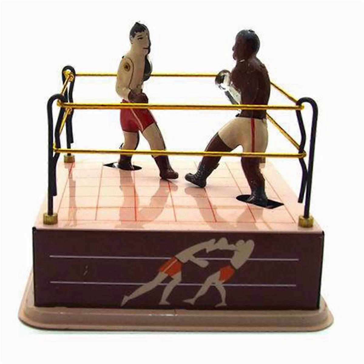 Clockwork Boxing Toy Nostalgic Themed Boxing Ring Toy Decoration ...