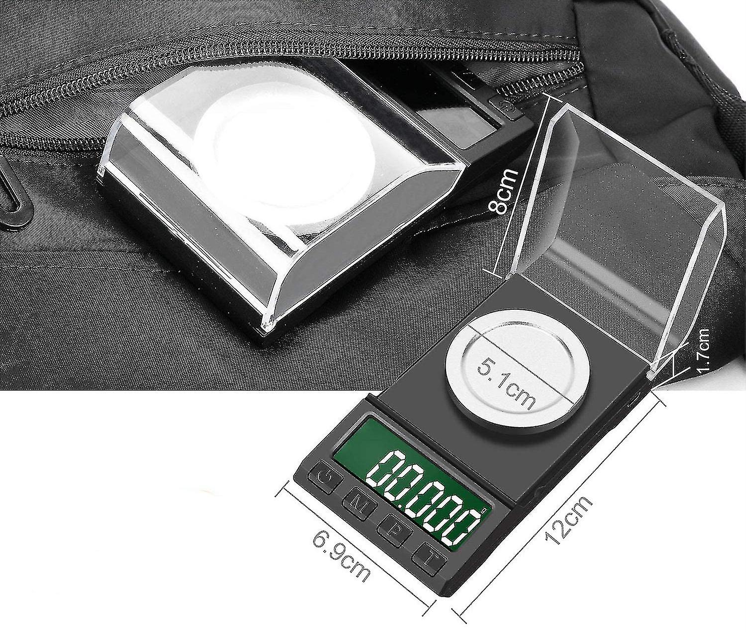 Digital Pocket Scale50g/0.001g Precision Milligram Scale With Lcd ...