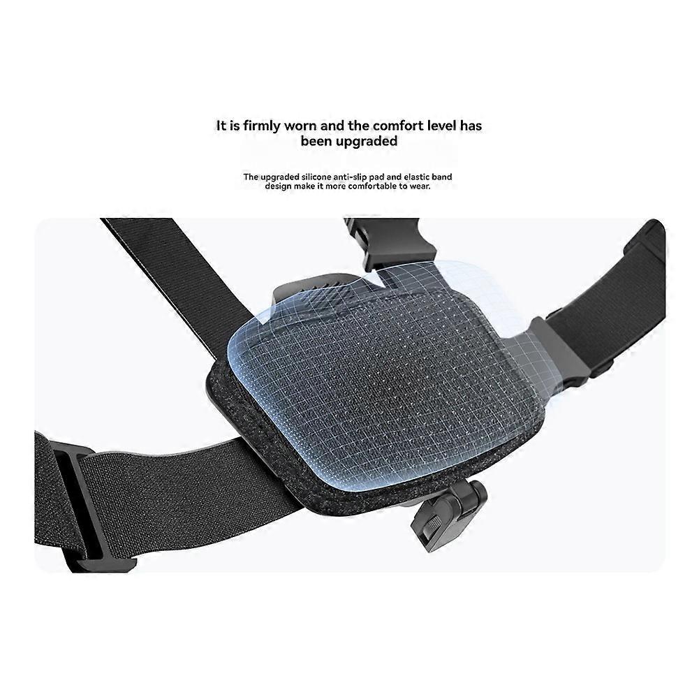 For Insta360 X5 Chest Strap Mount Adjustable Secure Harness for Action ...