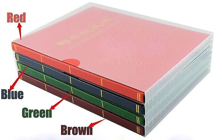 Postage Stamps Album 20 pages 500 units handmade Stamp Collecting Book ...