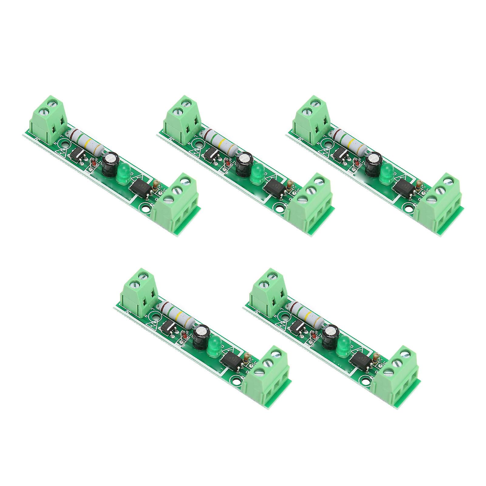 5PCS 1 Channel Optocoupler Isolation Module 220V AC Voltage Detection ...