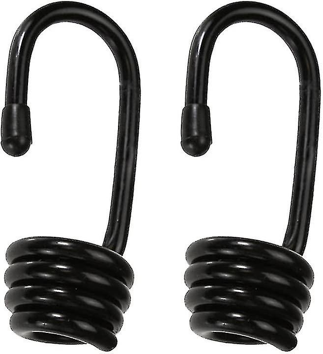 Heavy Duty Metal Bungee Shock Cord Hook Spiral For Elastic Ropes(30pcs ...