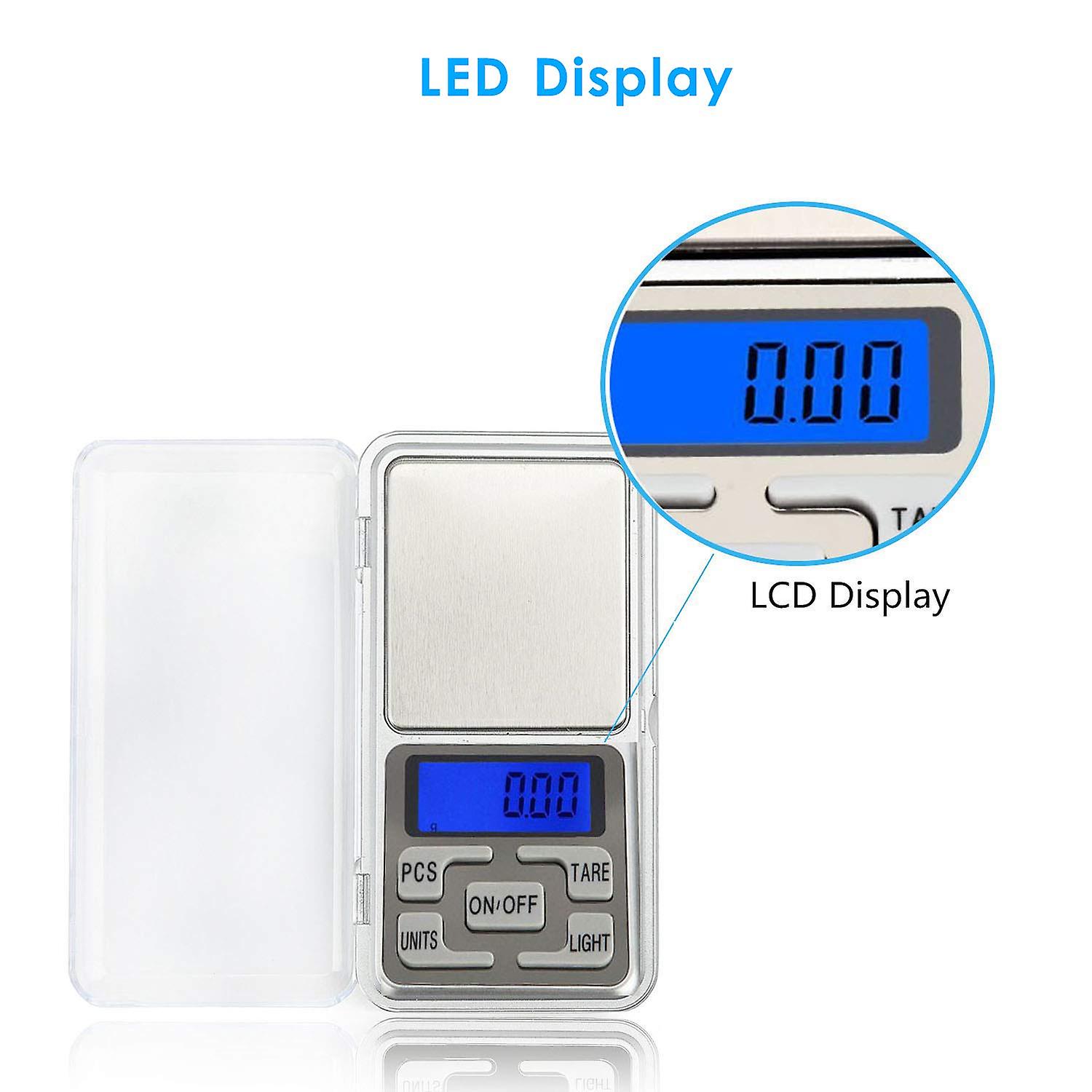 Digital Kitchen Scale Food Scale, 500g x 0.01g Small Portable Digital ...